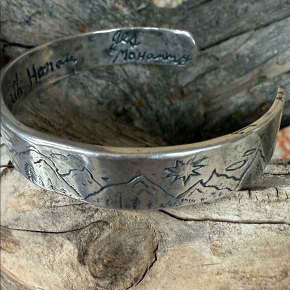 Jes Maharry | Jewelry | Jes Maharry Mountainscape Cuff Bracelet New In ...